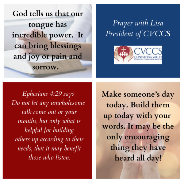 Build People Up with Kind Words – CVCCS